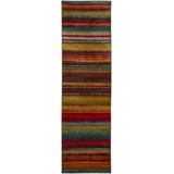 Mohawk Home New Wave Printed Boho Stripe Runner Rug, Multi, 2' x 5 ...