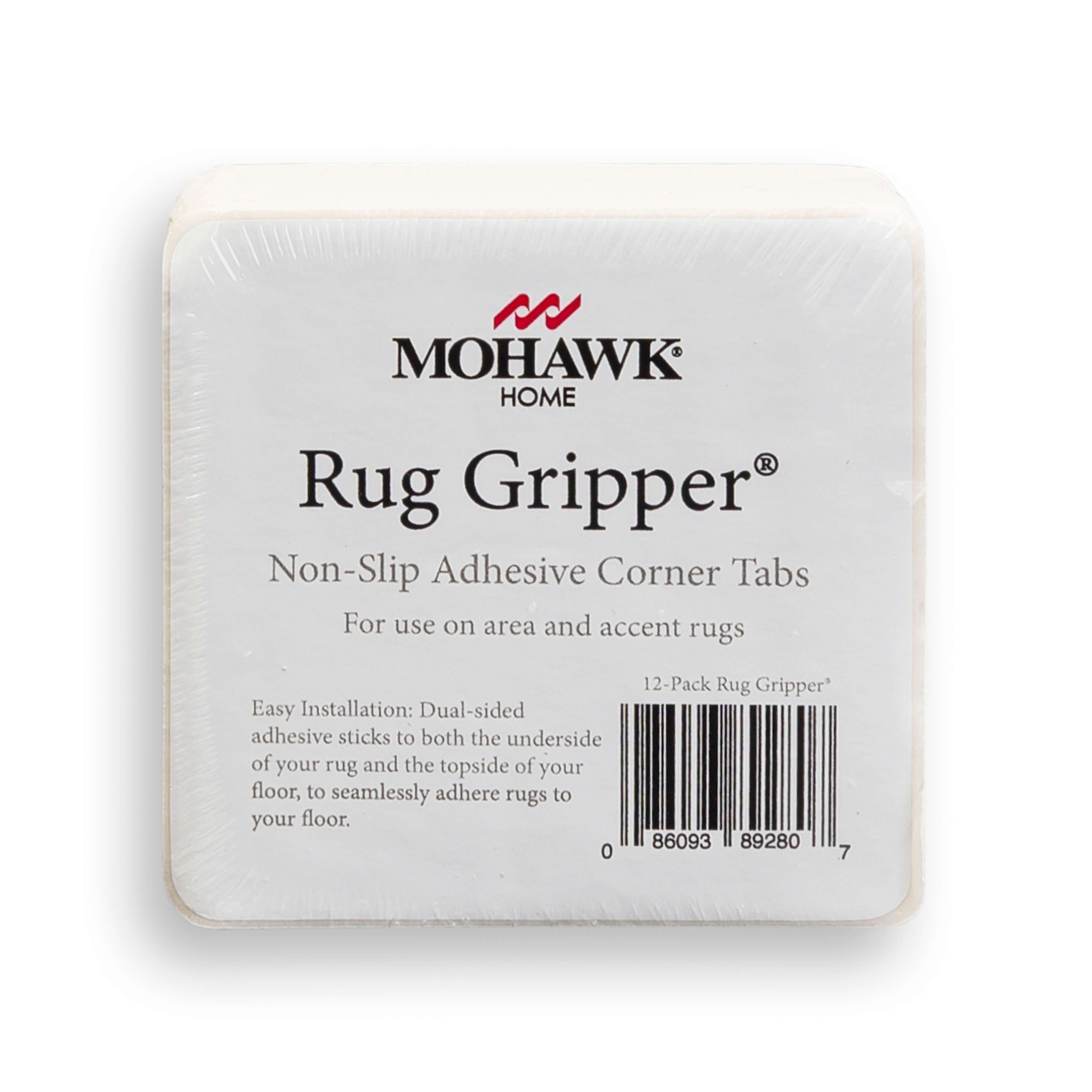 Mohawk Home Non- Slip Adhesive Foam Corner Gripper Rug Pad, 12 Piece ...