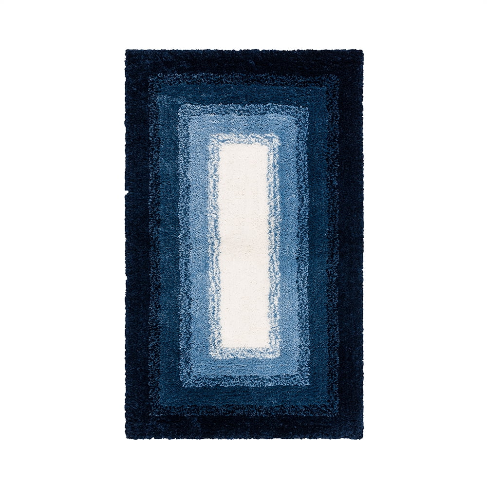 Mohawk Ombre Border Bath Mat - Soft Micro Denier Polyester - Walmart.com