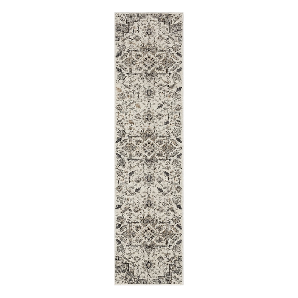 Mohawk Home Priam Indoor Woven Runner Rug, Grey, 2' x 8' - Walmart.com