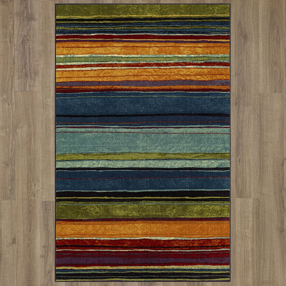 Mohawk Home Printed Rainbow Area Rug, Multi-color, 6' x 9' - Walmart.com