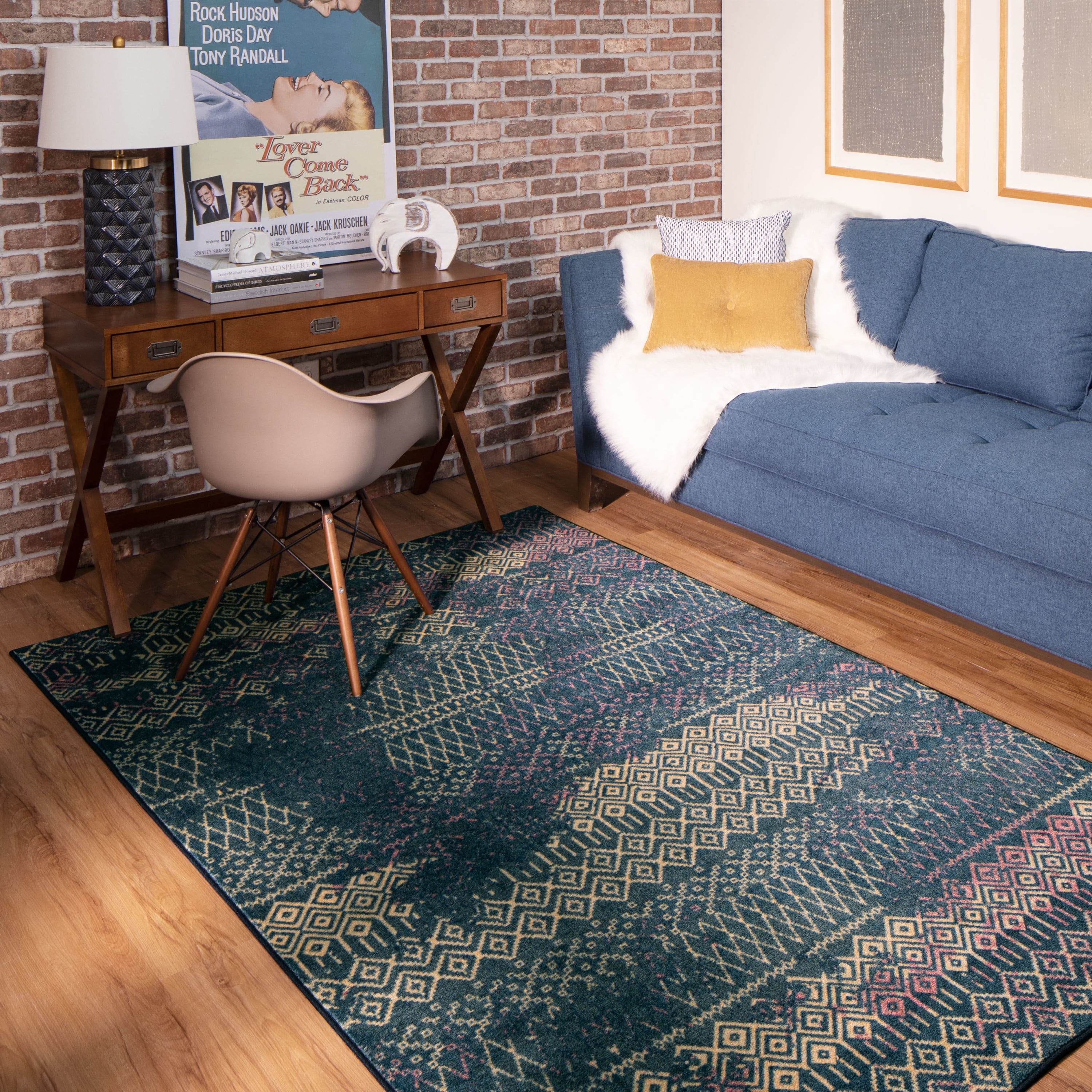 Mohawk Home Prismatic Prale Purple Transitional Geometric Moroccan ...