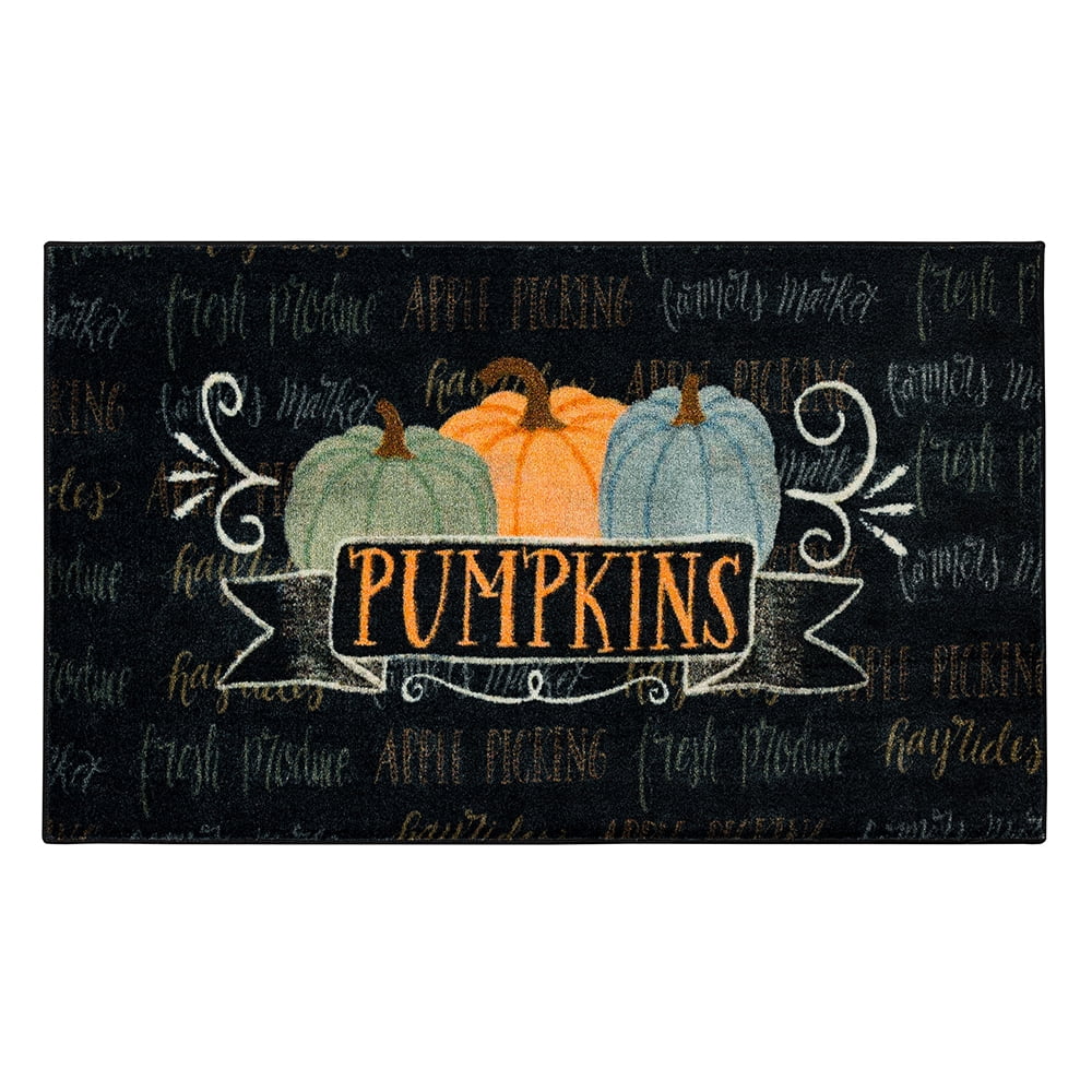 Mohawk Home Pumpkins, Area Rug, Black, 2' 6" X 4' 2" - Walmart.com