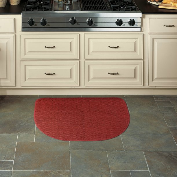 Mohawk Home Rank & File Slice Kitchen Rug, 18" x 27", Red - Walmart.com