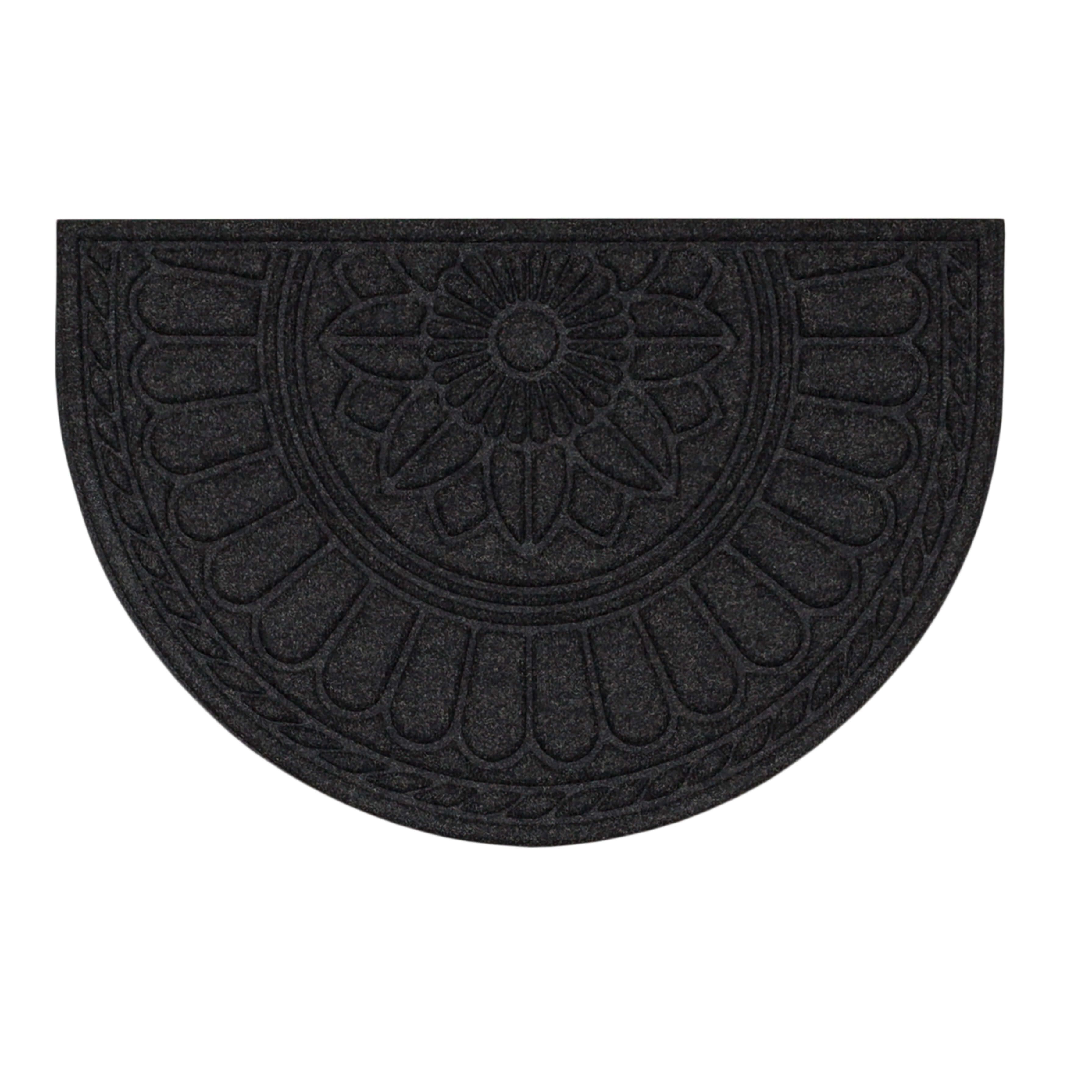 Mohawk Home Rope Impressions Slice Outdoor Polyester Door Mat, Onyx, 2 ...