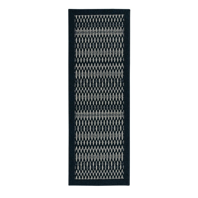 Mohawk Home Silvestre Border Runner Rug - Dark Blue - 20 x 60 - Walmart.com