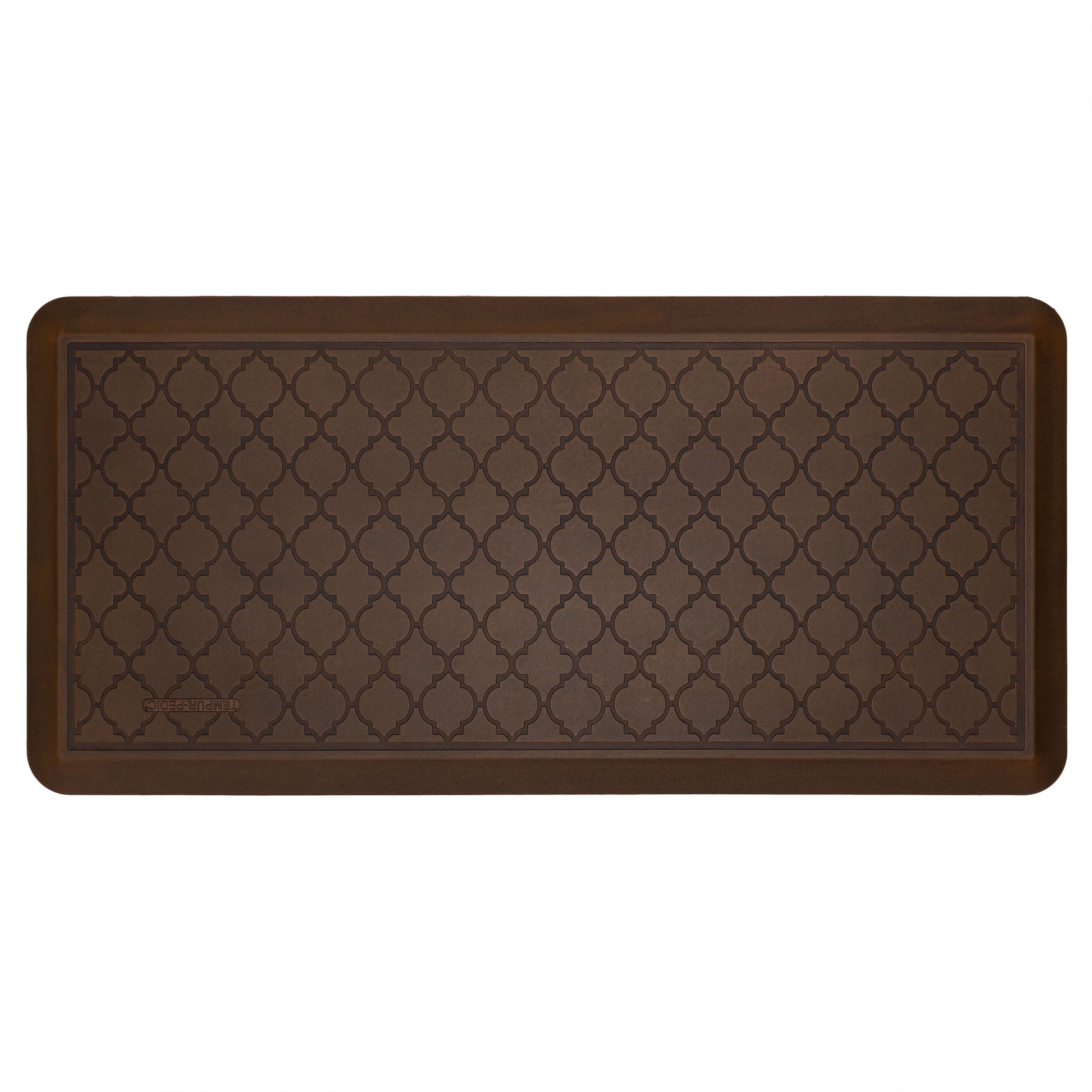 Mohawk Home Solid Lattice Tempur-Pedic Anti-Fatigue Non-Slip Cushioned ...