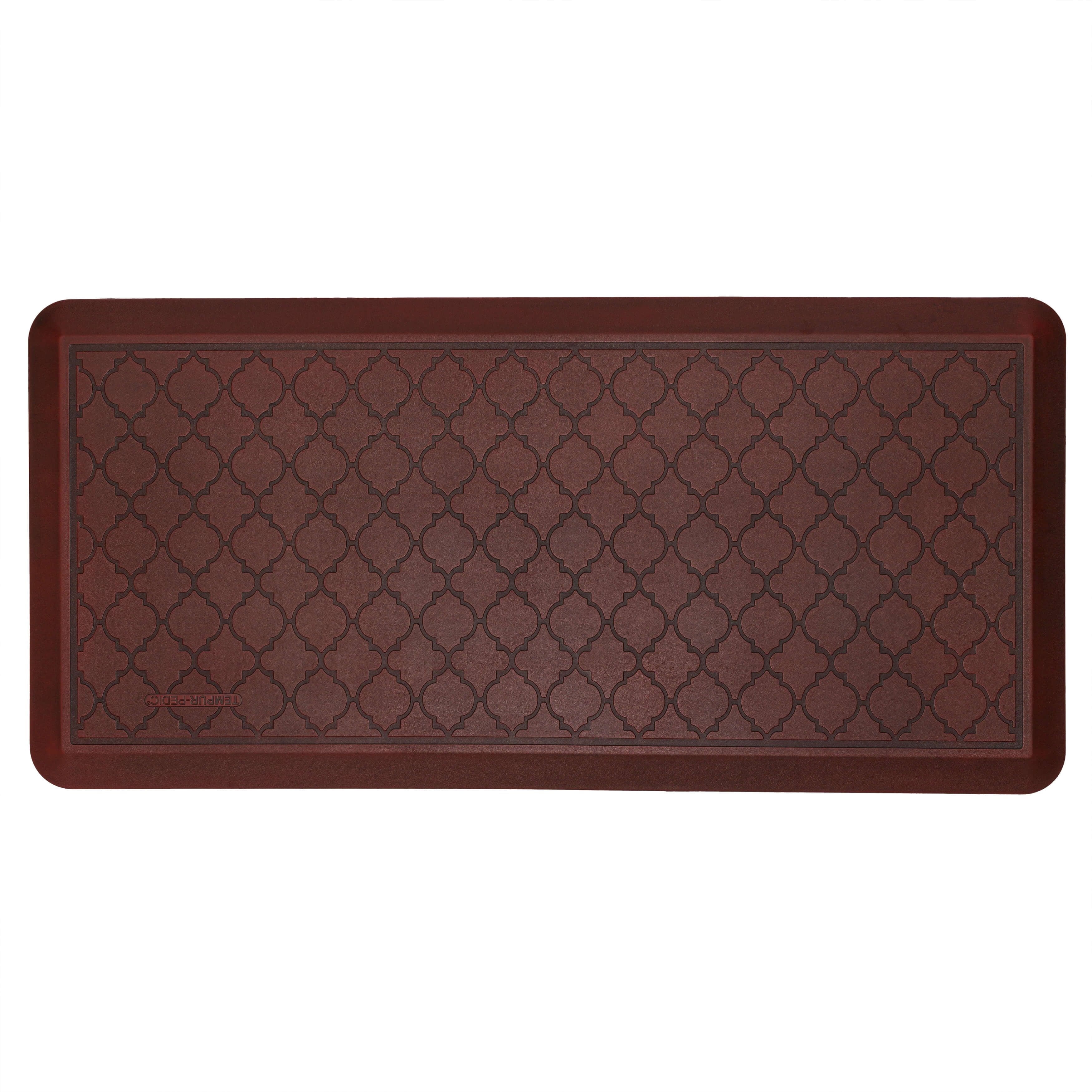 Mohawk Home Solid Lattice Tempur-Pedic Anti-Fatigue Non-Slip Cushioned ...