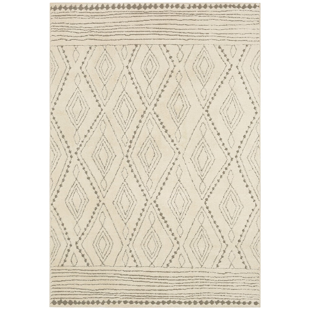 Mohawk Home Vado Geometric Woven Indoor Area Rug, Cream, 6' 6" x 9' 6 ...