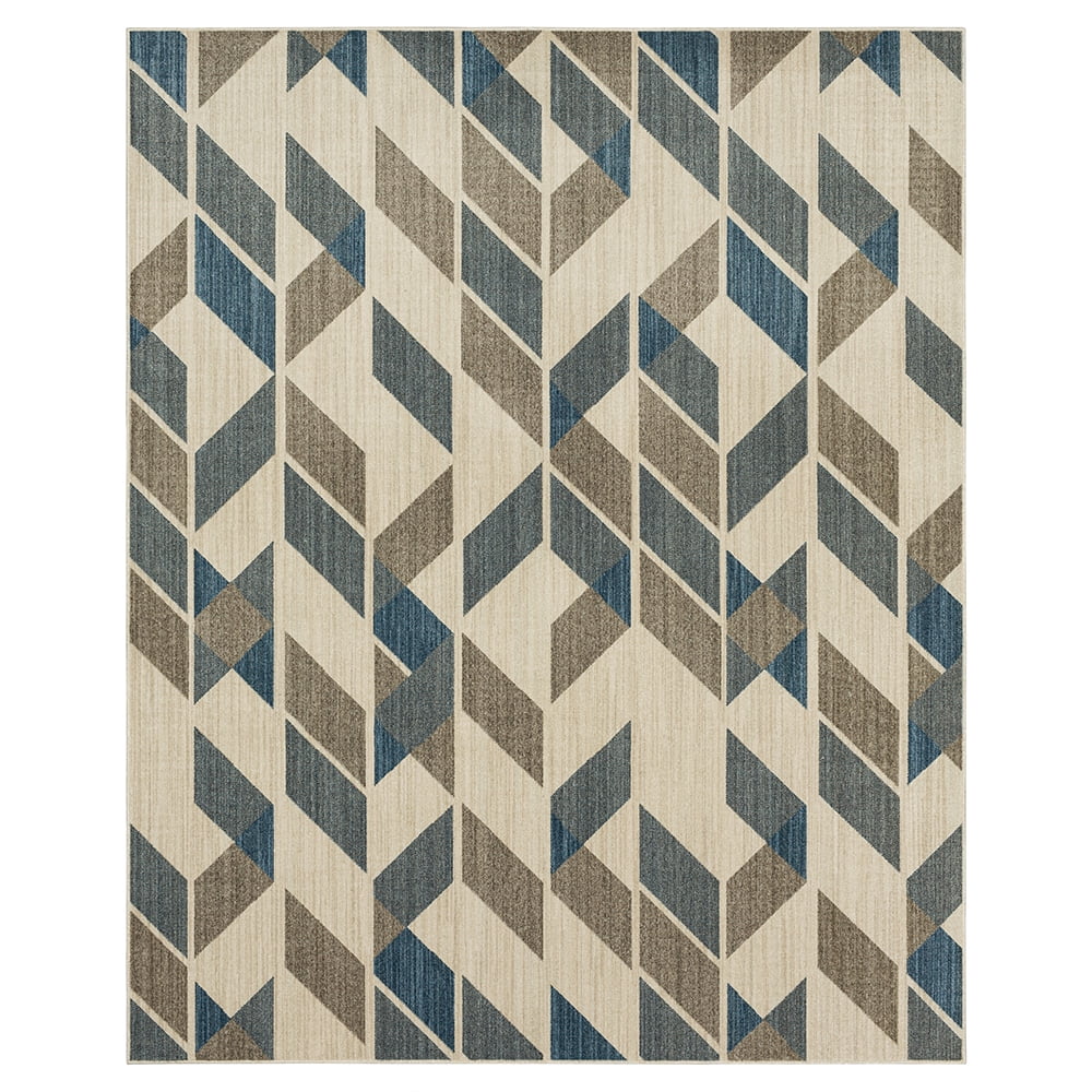 Mohawk Home Vaughan Woven Indoor Area Rug, Blue, 8' x 10' - Walmart.com
