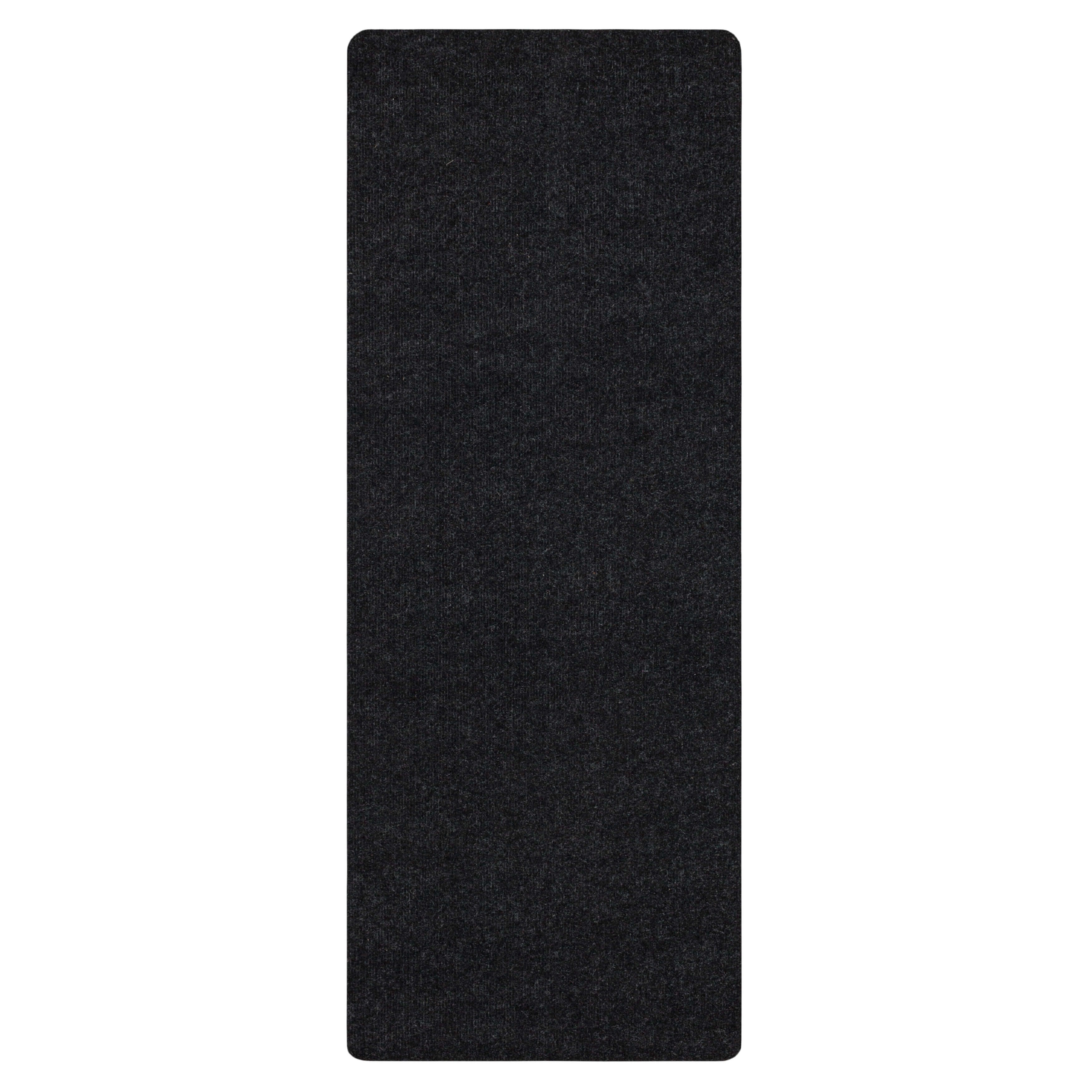 Mohawk Home Wide Wale Indoor/Outdoor Polyester Utility Mat, Coal, 3' X ...