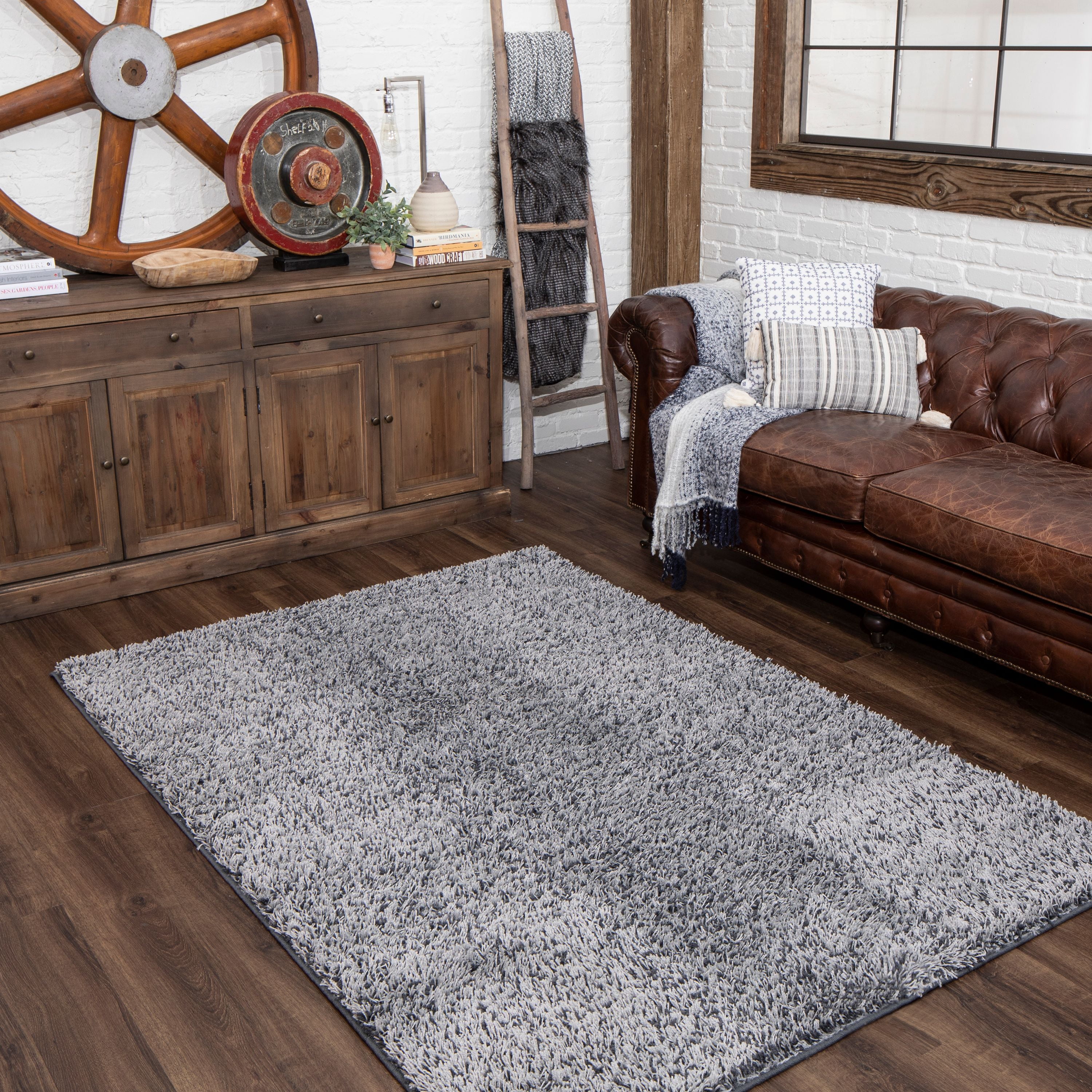 Free Shipping! Mohawk Home Willow Creek Solid Shag Area Rug ...