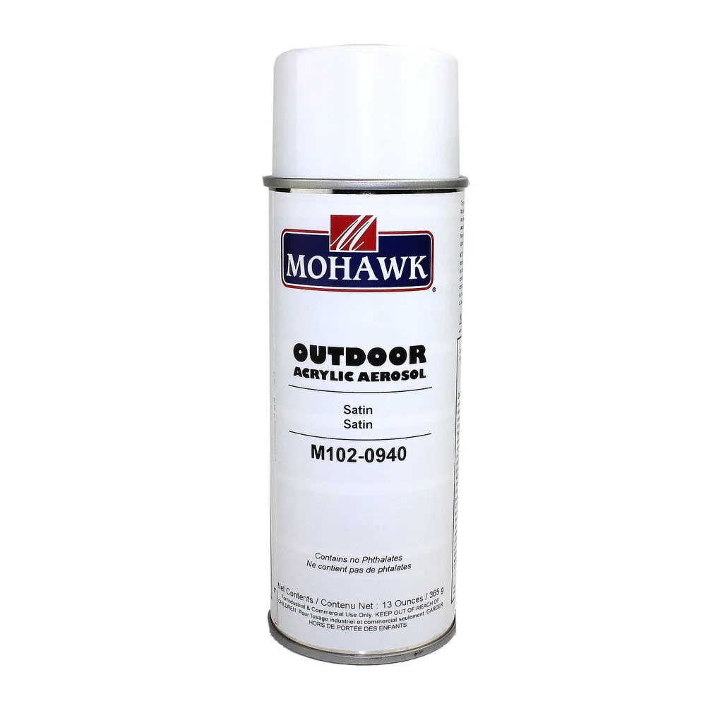 Mohawk M102-0940 Satin Outdoor Acrylic Aerosol 13 oz - Walmart.com