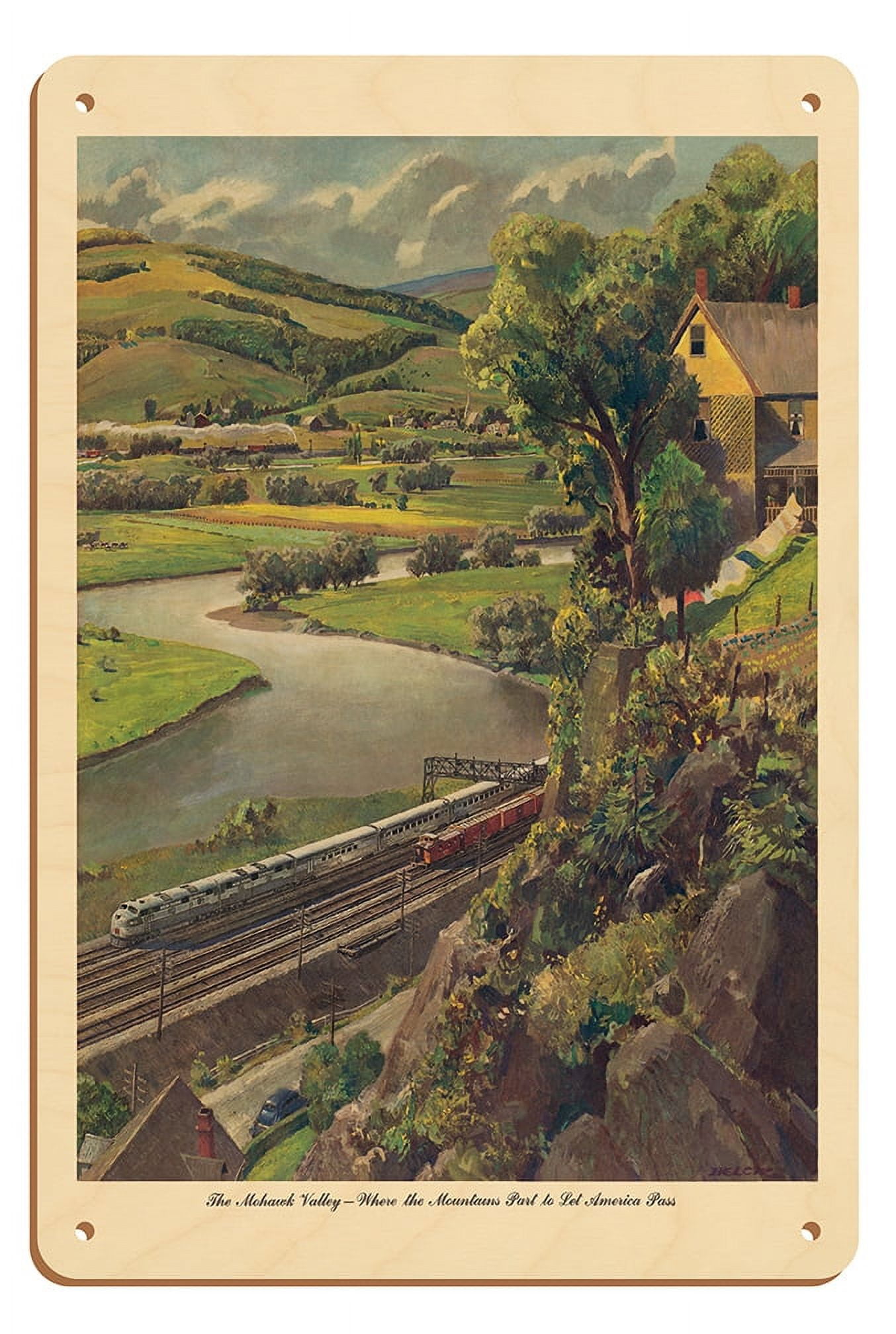 Mohawk Valley - Where the Mountains Part to Let America Pass - New York ...