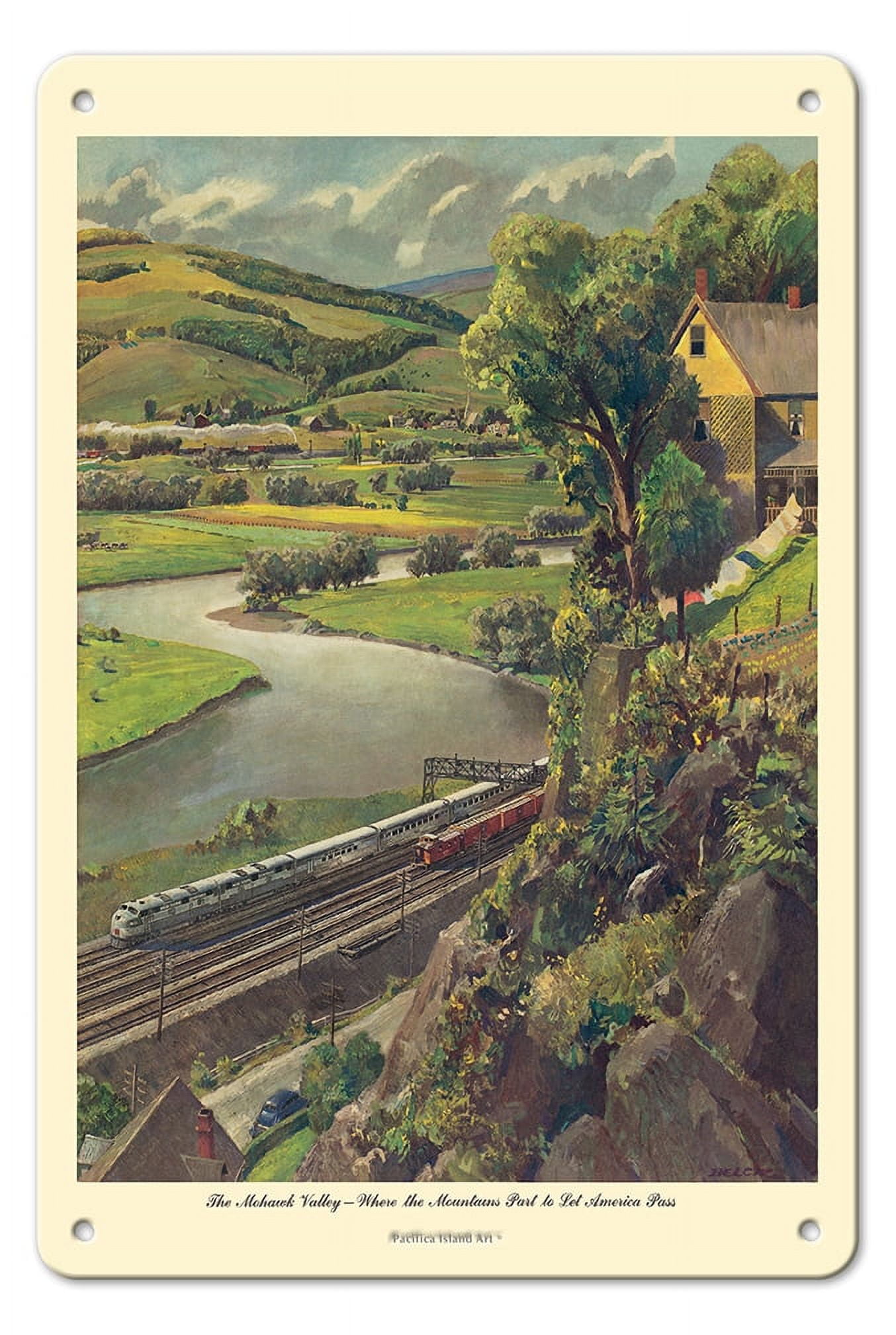 Mohawk Valley - Where the Mountains Part to Let America Pass - New York ...