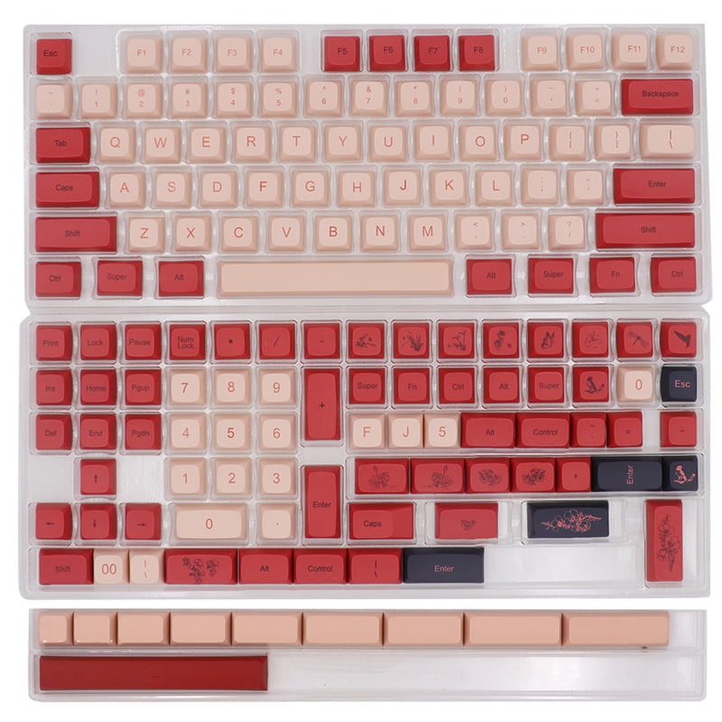 Mohist Theme Ethermal Dye Sublimation Fonts PBT Keycap for Wired ...