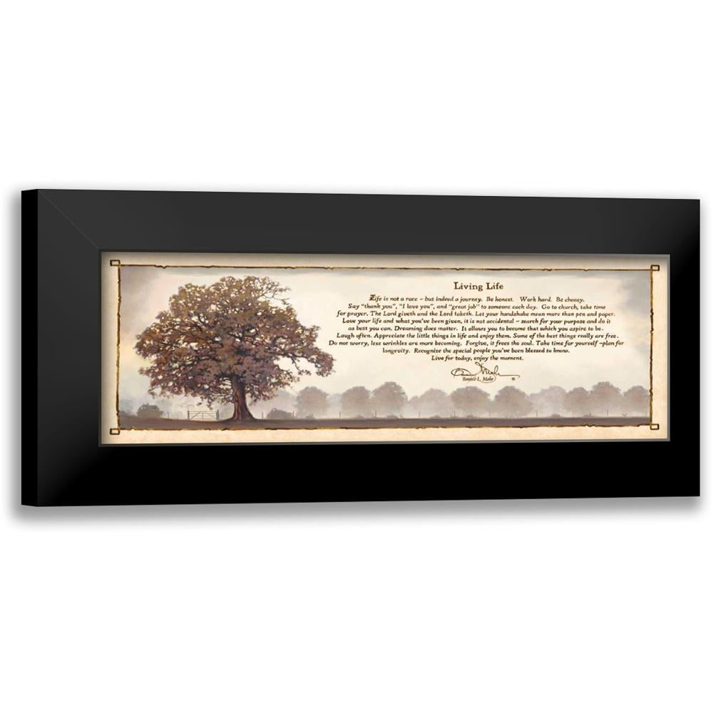 Mohr, Bonnie 14x7 Black Modern Framed Museum Art Print Titled - Living ...
