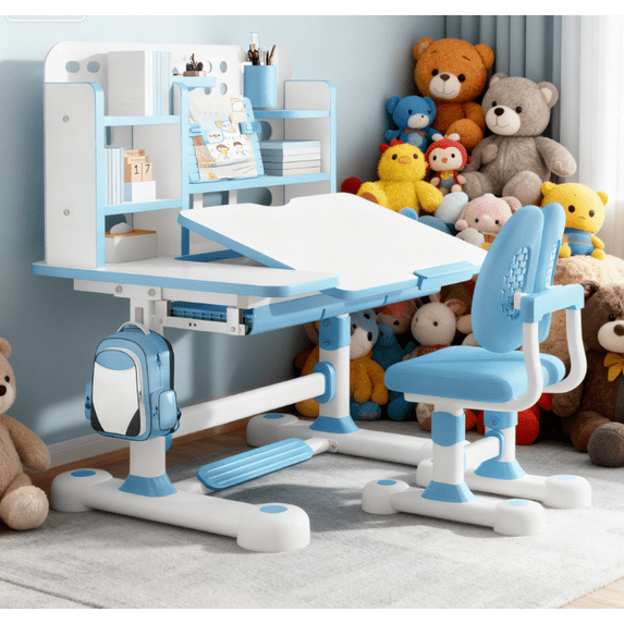 Mohsoe High-Stability Kids Study Desk Chair, Metal Frame Construction ...