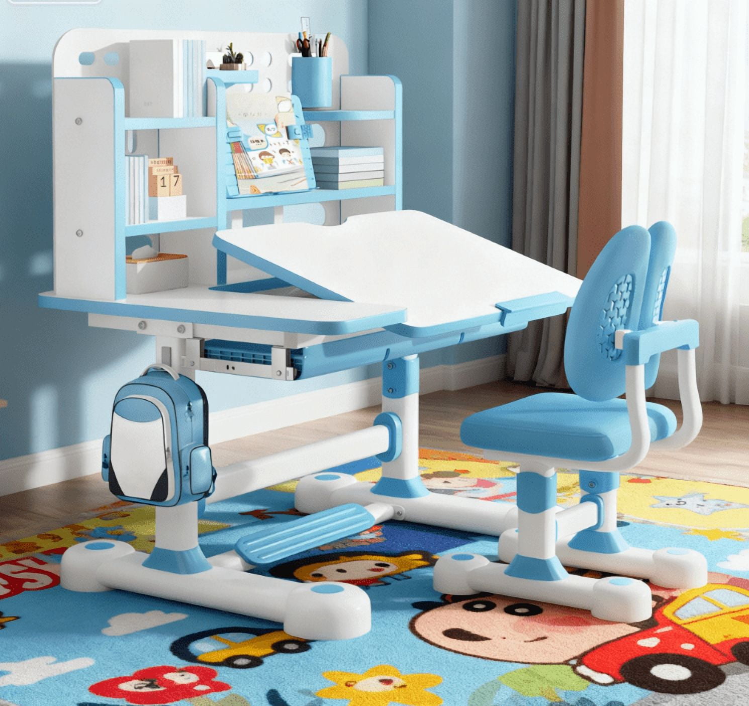 Mohsoe Sturdy Kids Desk Chair, 300KG Weight Capacity, Scientifically ...