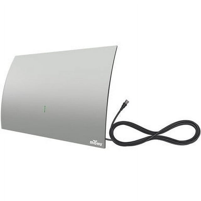 Mohu Gateway Plus Indoor Digital HDTV Antenna, Grey, Free Channel ...