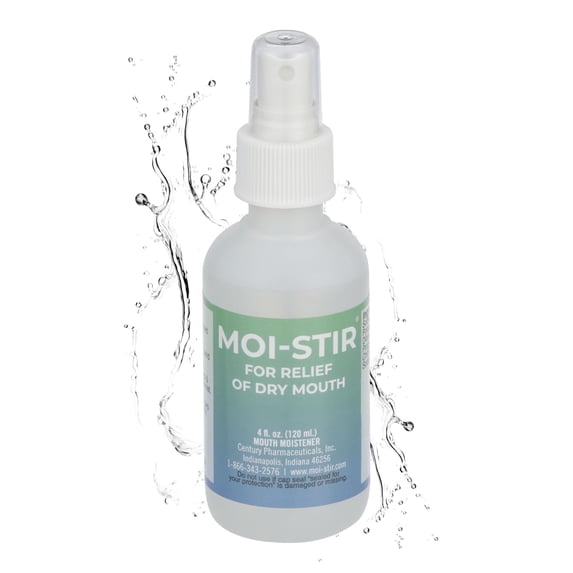 Dakin's Moi-Stir Oral Moistener Spray for Dry Mouth Relief, Fast Acting ...