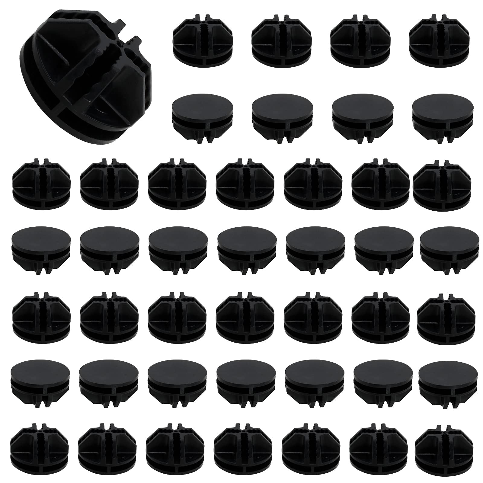 Moicstiy 30Pcs Wire Cube Plastic Connectors Plastic Grid Cube Organizer ...