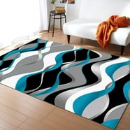 VK·LIVING Area Rugs Machine Washble Rug 5'x 7' Modern Decor Rug Thin ...