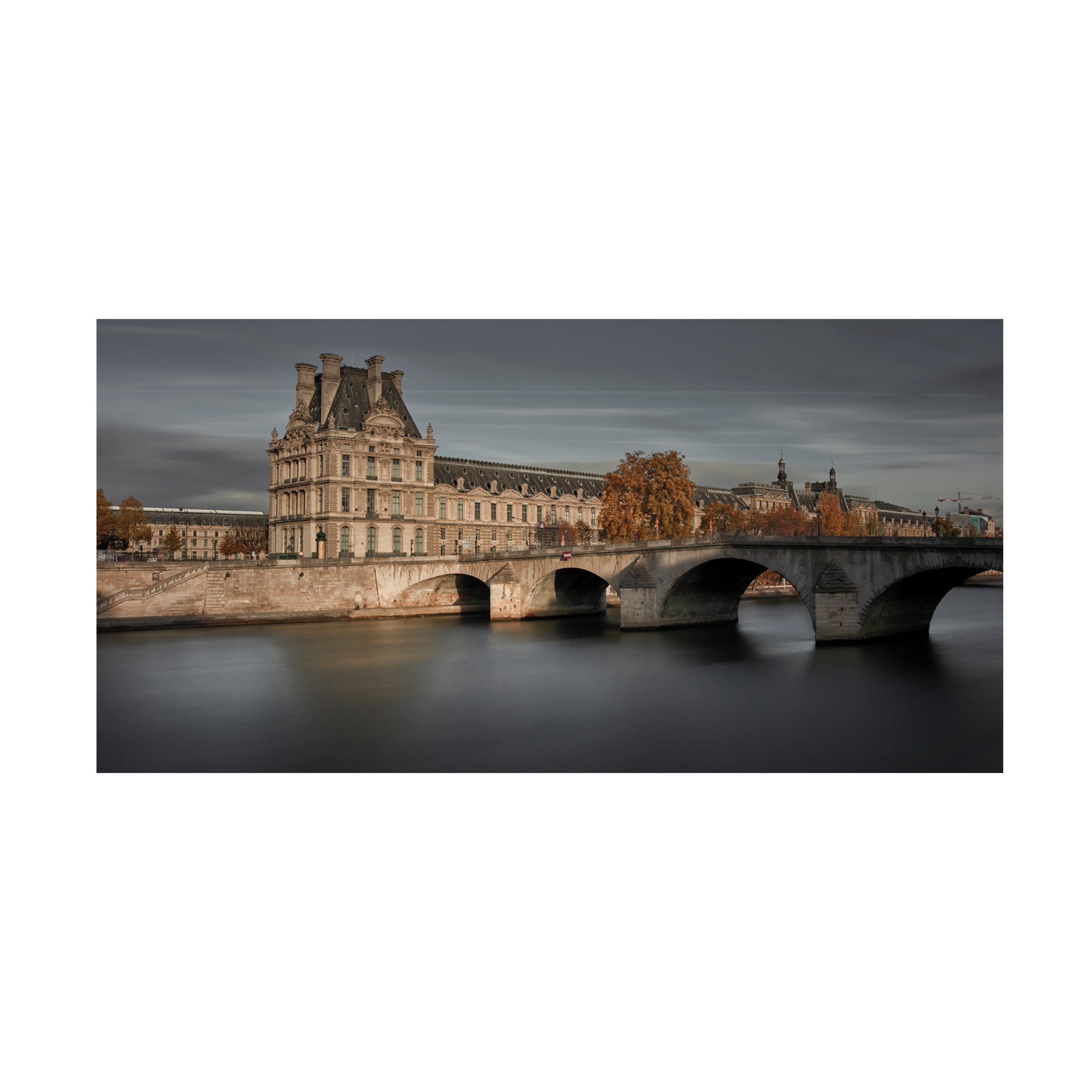 Moises Levy Louvre Canvas Art - Modern Landscape Print - Walmart.com