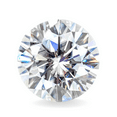 Moissanite 1.0ct Round Cut 6.5mm Loose Stone – D Color, VVS1 Clarity ...