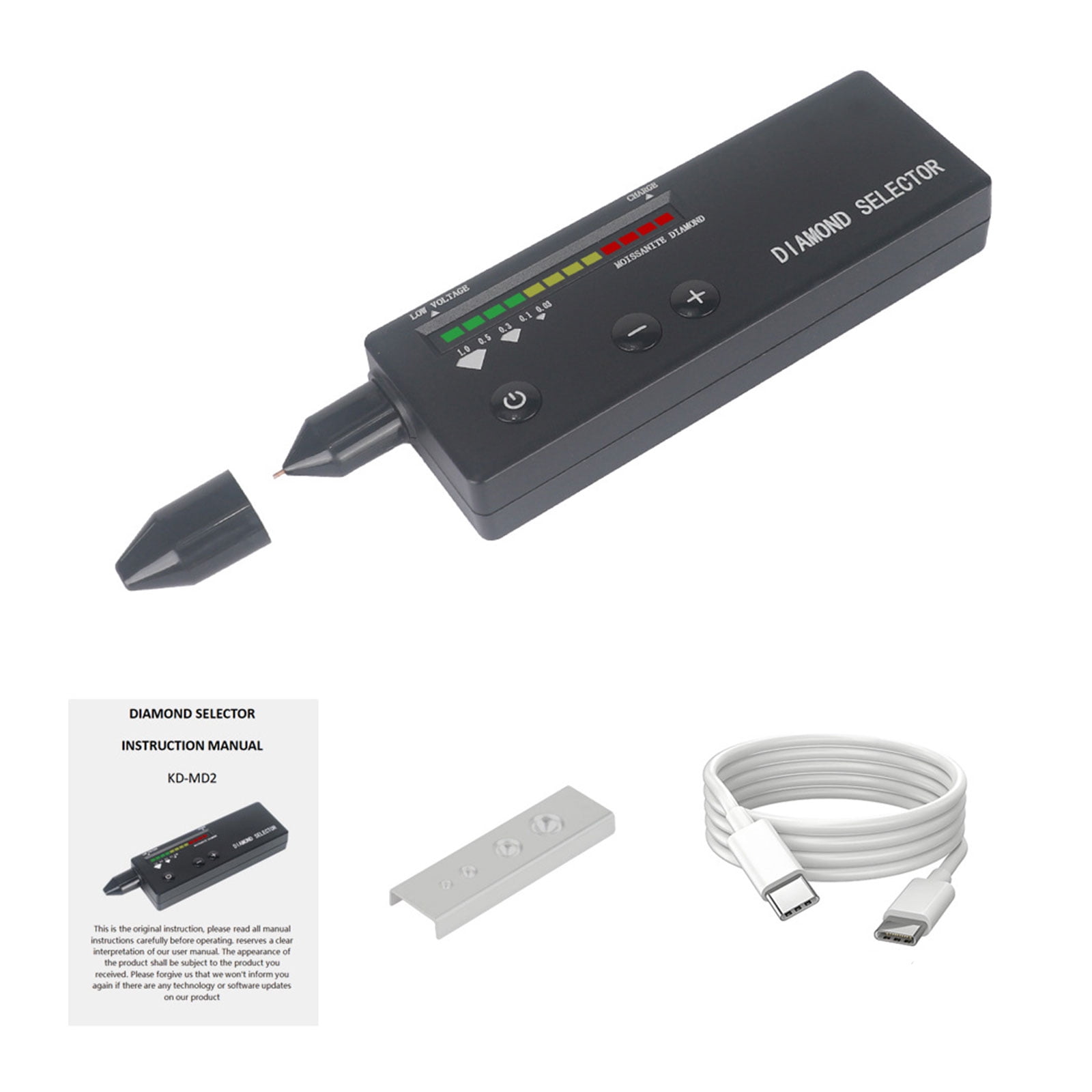 Moissanites Gemstones Detector Portable Jewelry Tester Delivering ...