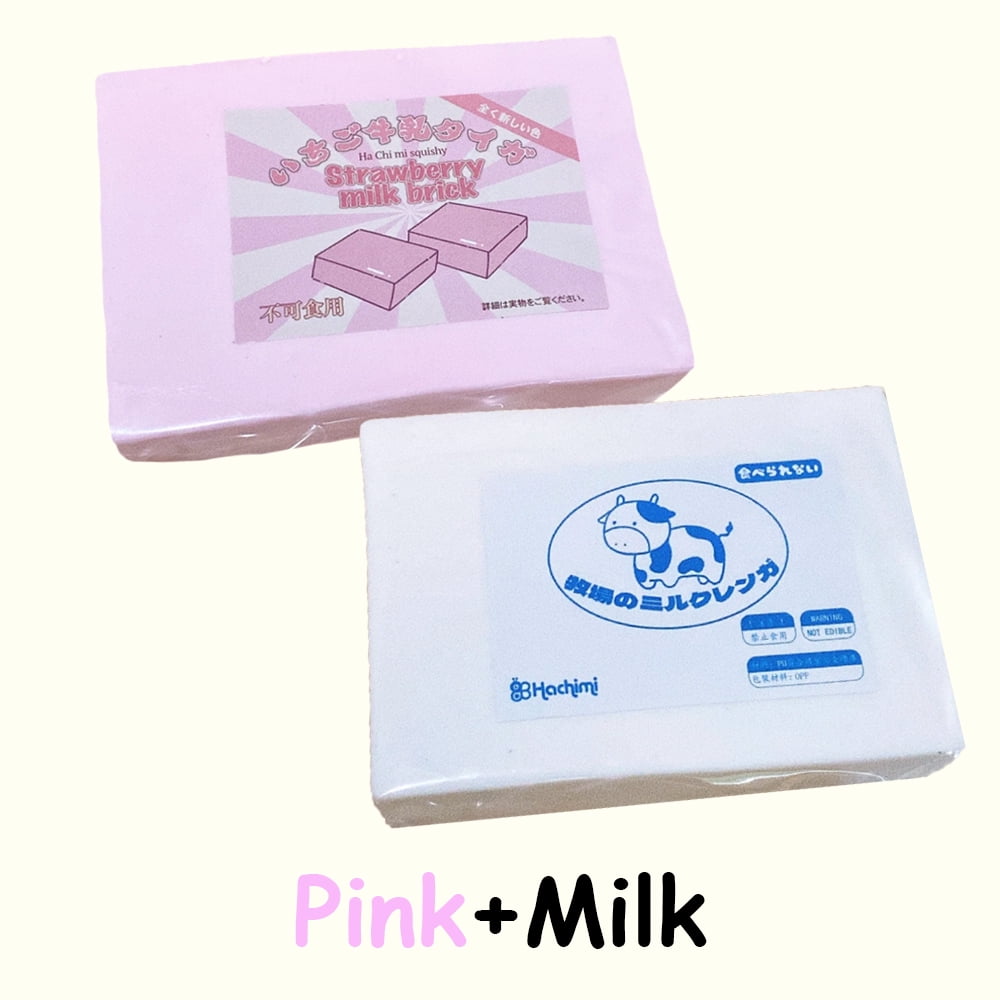 Moist Slow Rising Milk Brick Squishy, Sensory Stress Ball for Adults ...