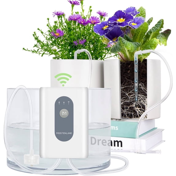Moistenland WIFI Automatic Plant Waterer, DIY Automatic Drip Irrigation ...