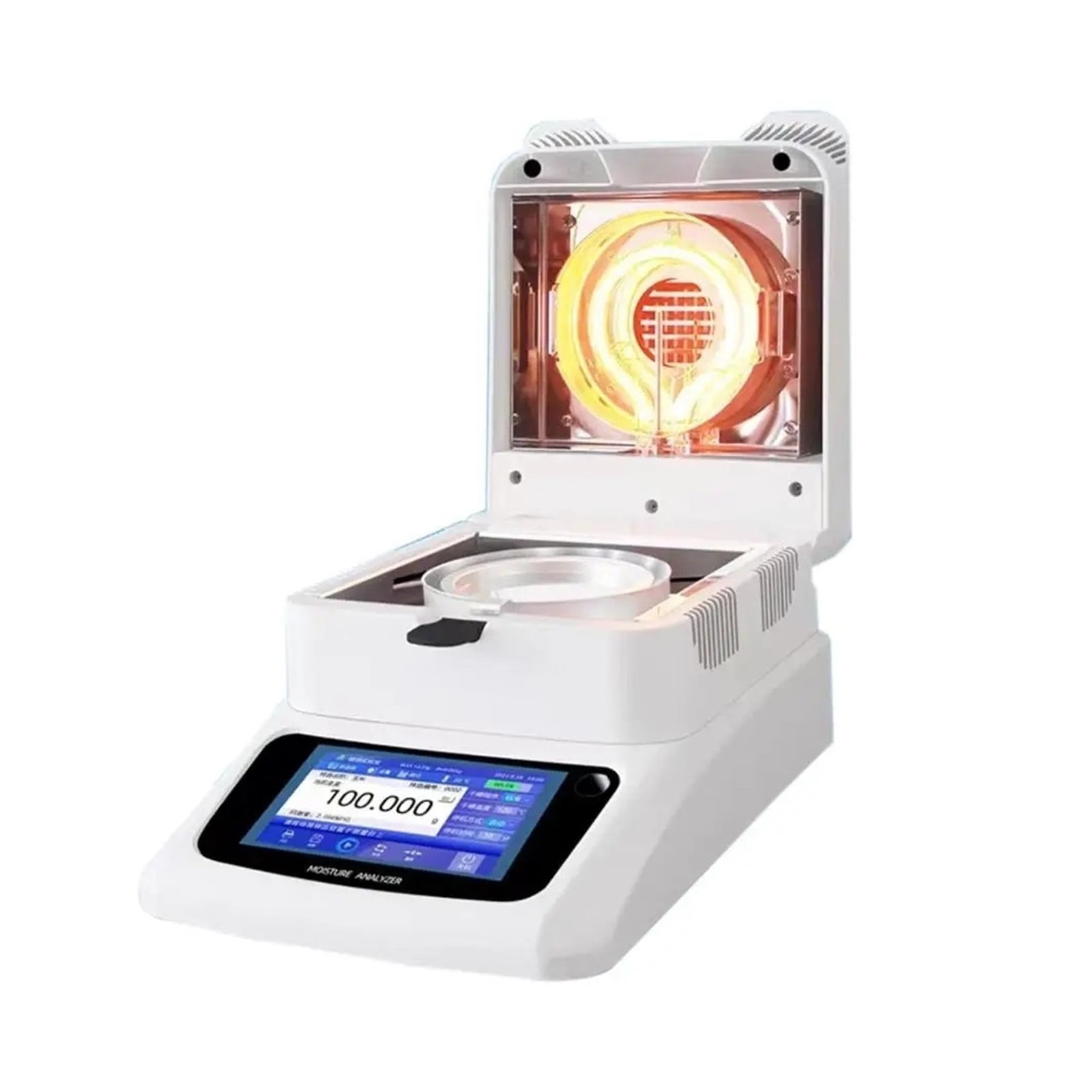 Moisture Analyzer Balance Meter 0.001g Readability Touch Screen ...