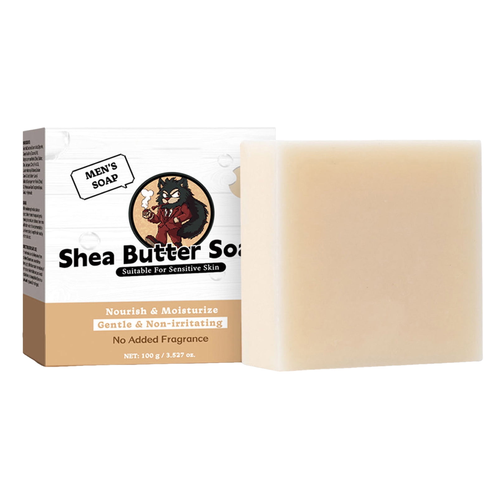 Moisture Bar Soap for Men ,for Sensitive Skin - Shea Butter ...