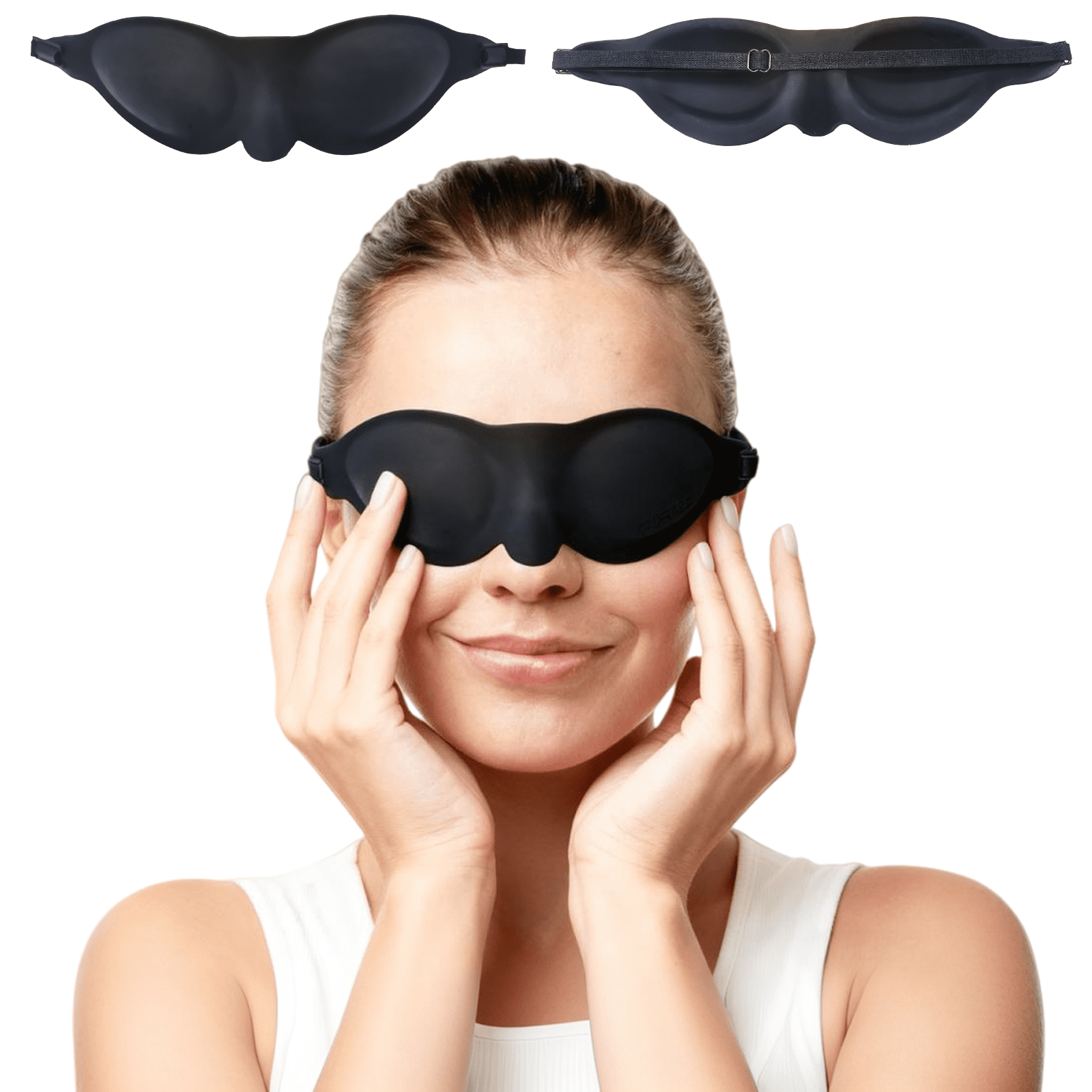 Moisture Chamber Glasses for Dry Eyes – Soft Silicone Sleep Goggles ...