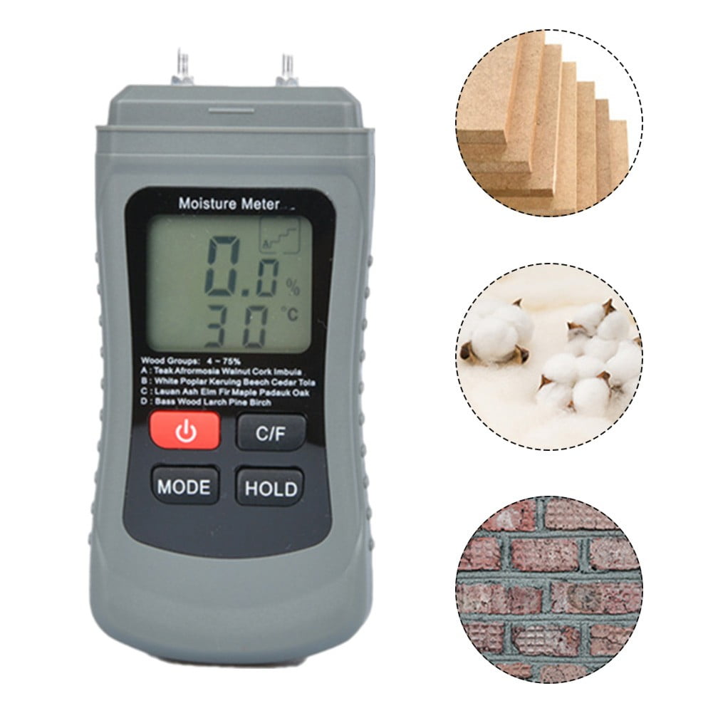Moisture Meter Floor Humidity Detector Lumber Moisture Meter forDrywall ...