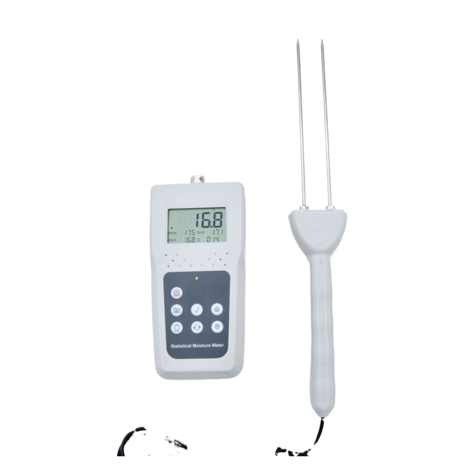 Moisture Meter Tester, Paper Moisture Meter, Measuring Range 4%-90% ...