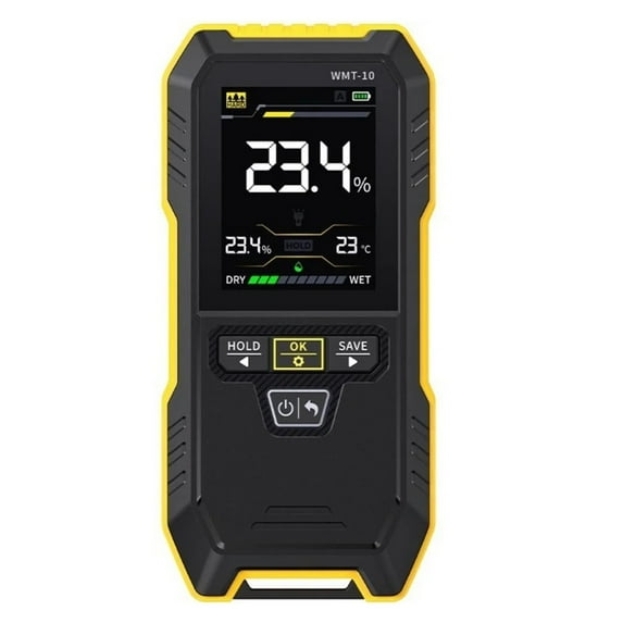 Moisture Meter Wood Board Material Moisture Tester Wall Humidity Tester ...