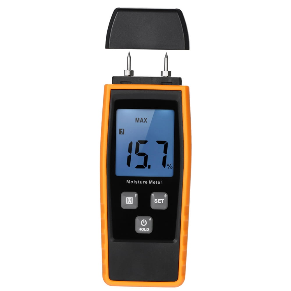 Moisture Meter Yabuy Handheld Moisture Meter Digital LCD Lumber Damp ...