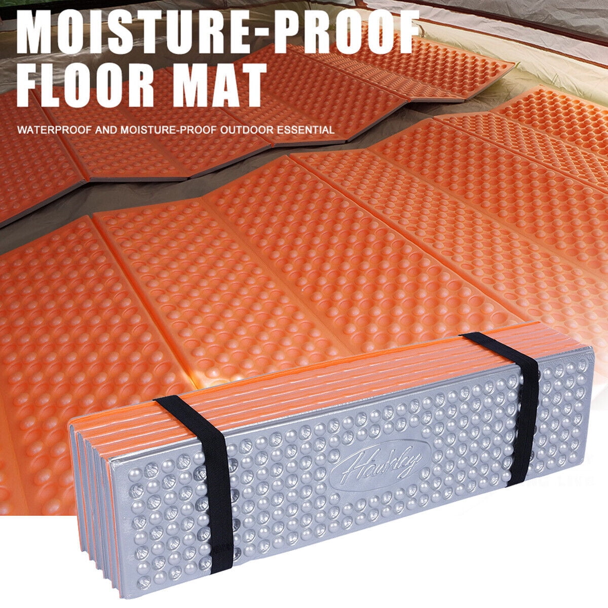 Moisture Proof Foldable Sleeping Pad Mattress Camping Tent Floor Mat ...