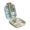 Moistureproof Daily Pills Case With Individual Sections Storage ...