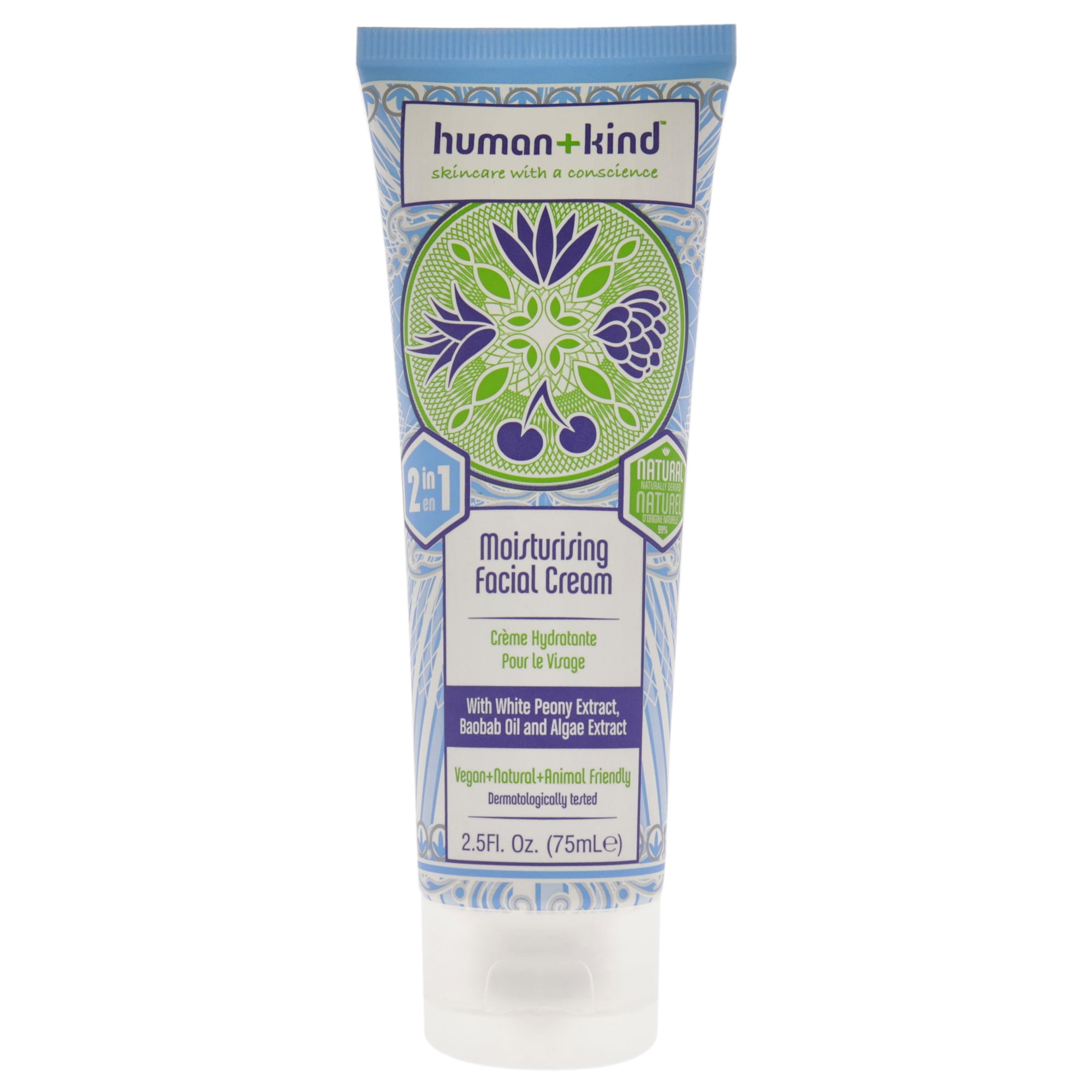 Human+Kind Moisturising Facial Cream - Walmart.com