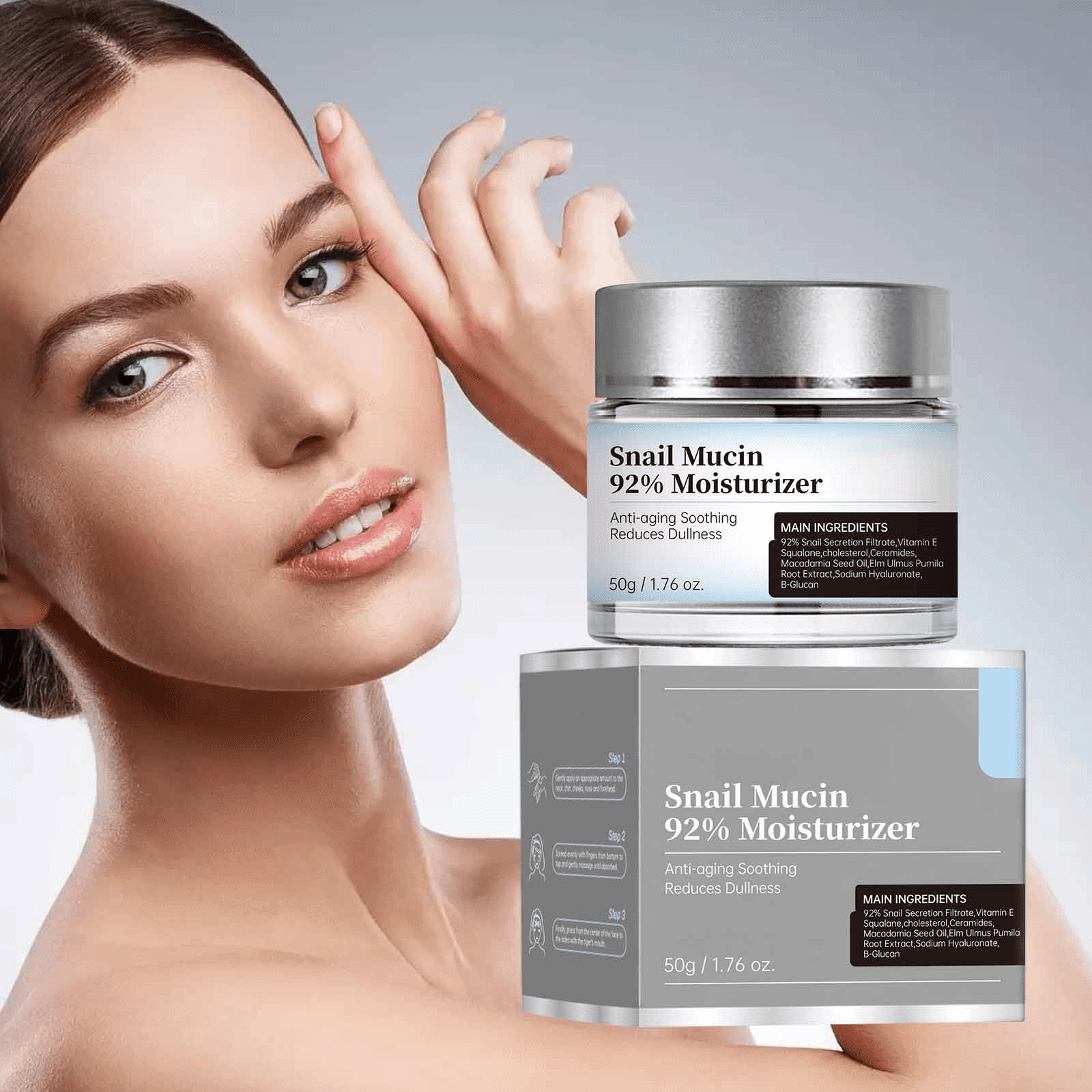 Moisturizer,Face Moisturizer With Spf,Mucin 92% Moisturizer Daily Face ... Moisturizer,Face Moisturizer With Spf,Mucin 92% Moisturizer Daily Face ...