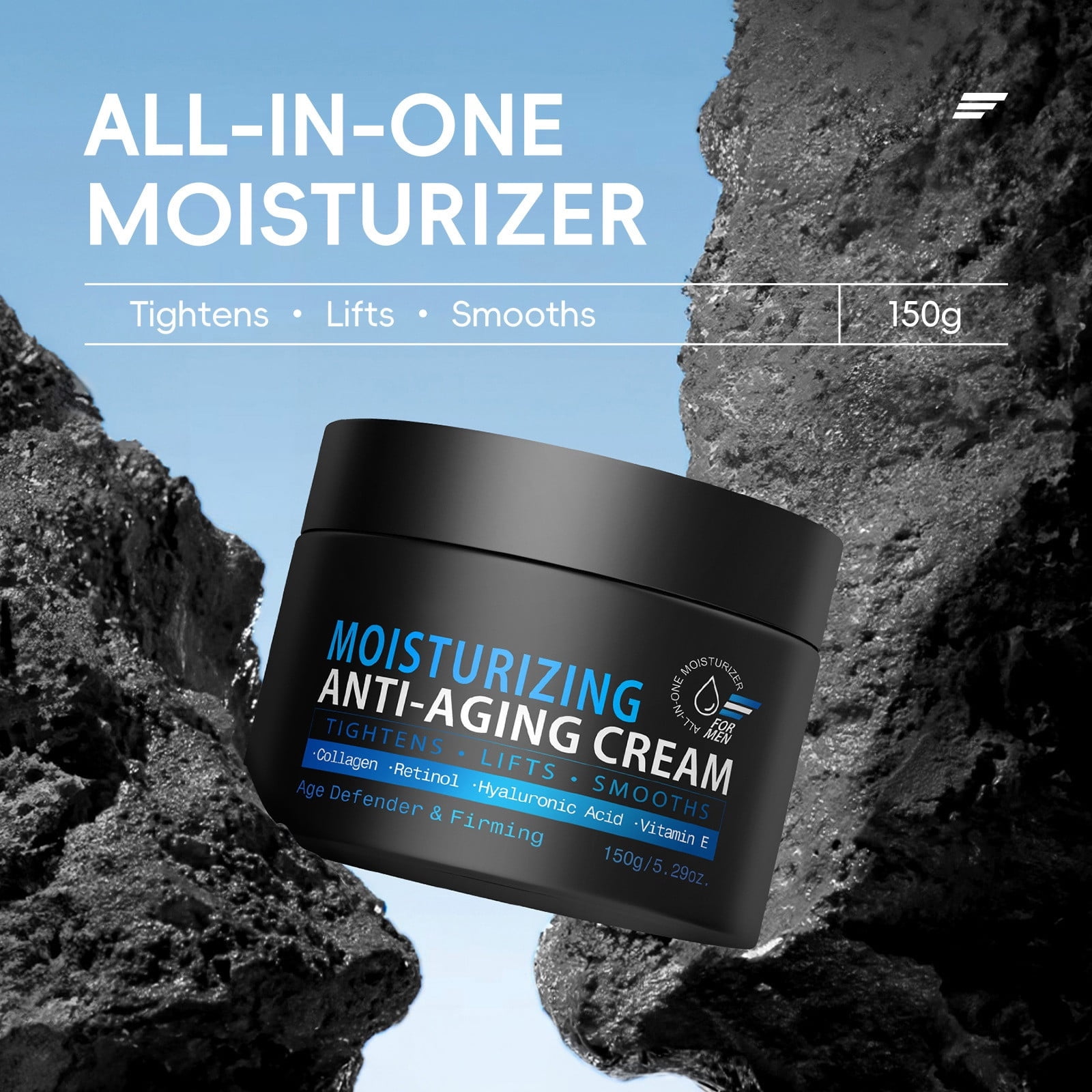 Moisturizing Daily Skin Cream, Gentle Formula, Non-Greasy, for Men ...