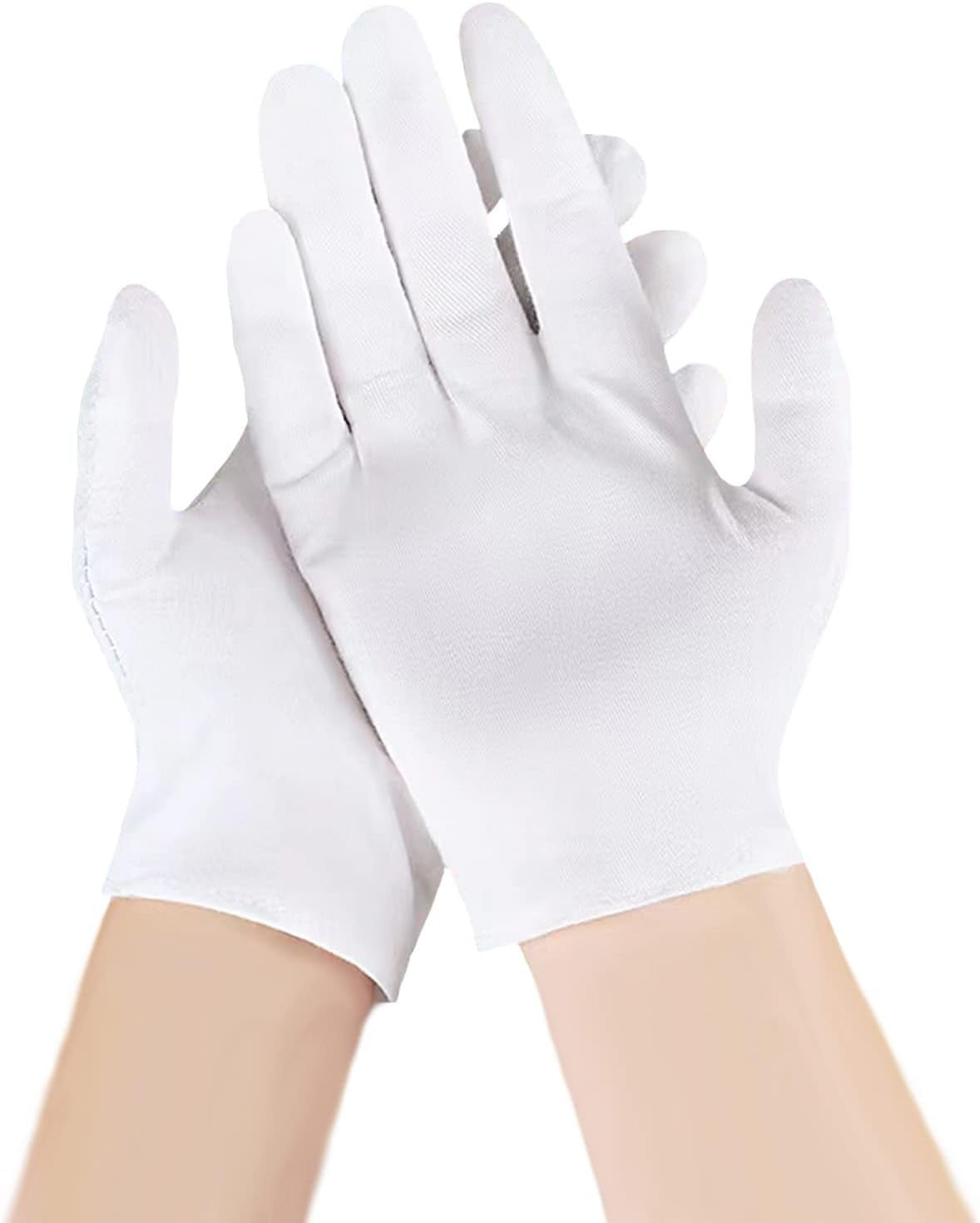 Moisturizing Gloves, White Cotton Gloves for Dry Hands, Eczema Gloves ...