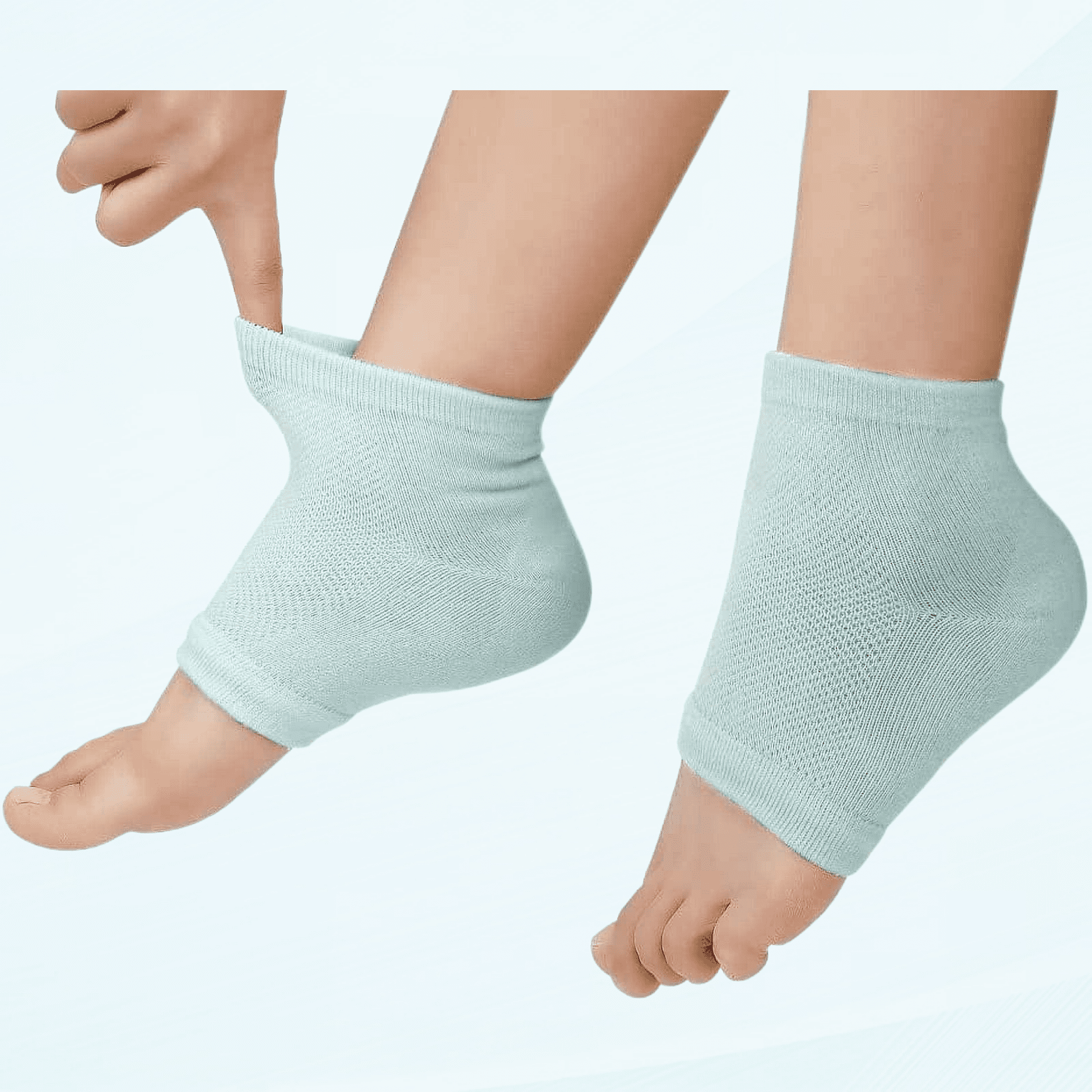 Moisturizing Heel Gel Socks: Heal Dry Cracked Heel Treatment Overnight ...