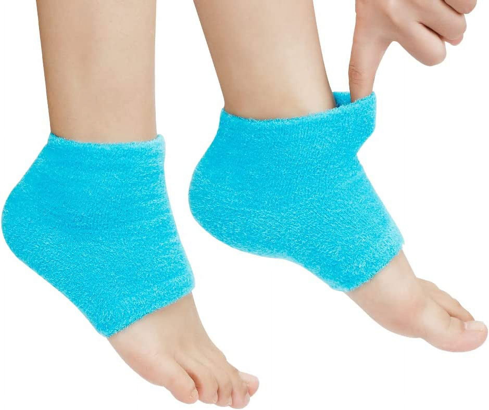 Moisturizing Heel Gel Socks: Heal Dry Cracked Heel Treatment Overnight ...