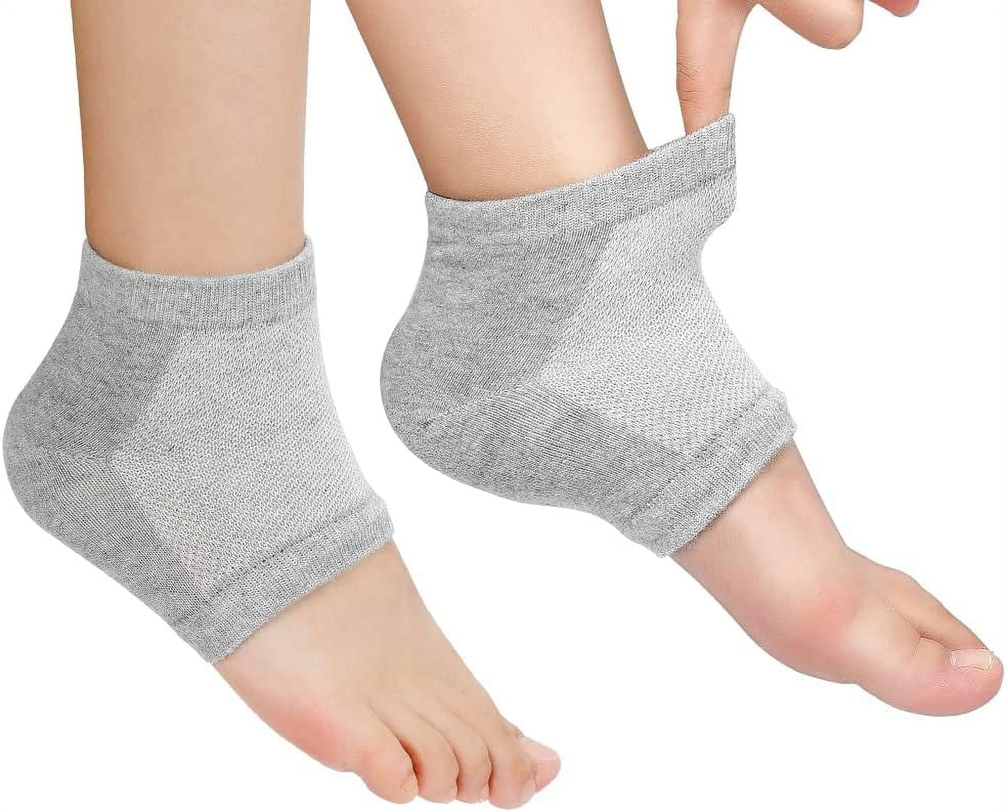 Moisturizing Heel Gel Socks: Heal Dry Cracked Heel Treatment Overnight ...