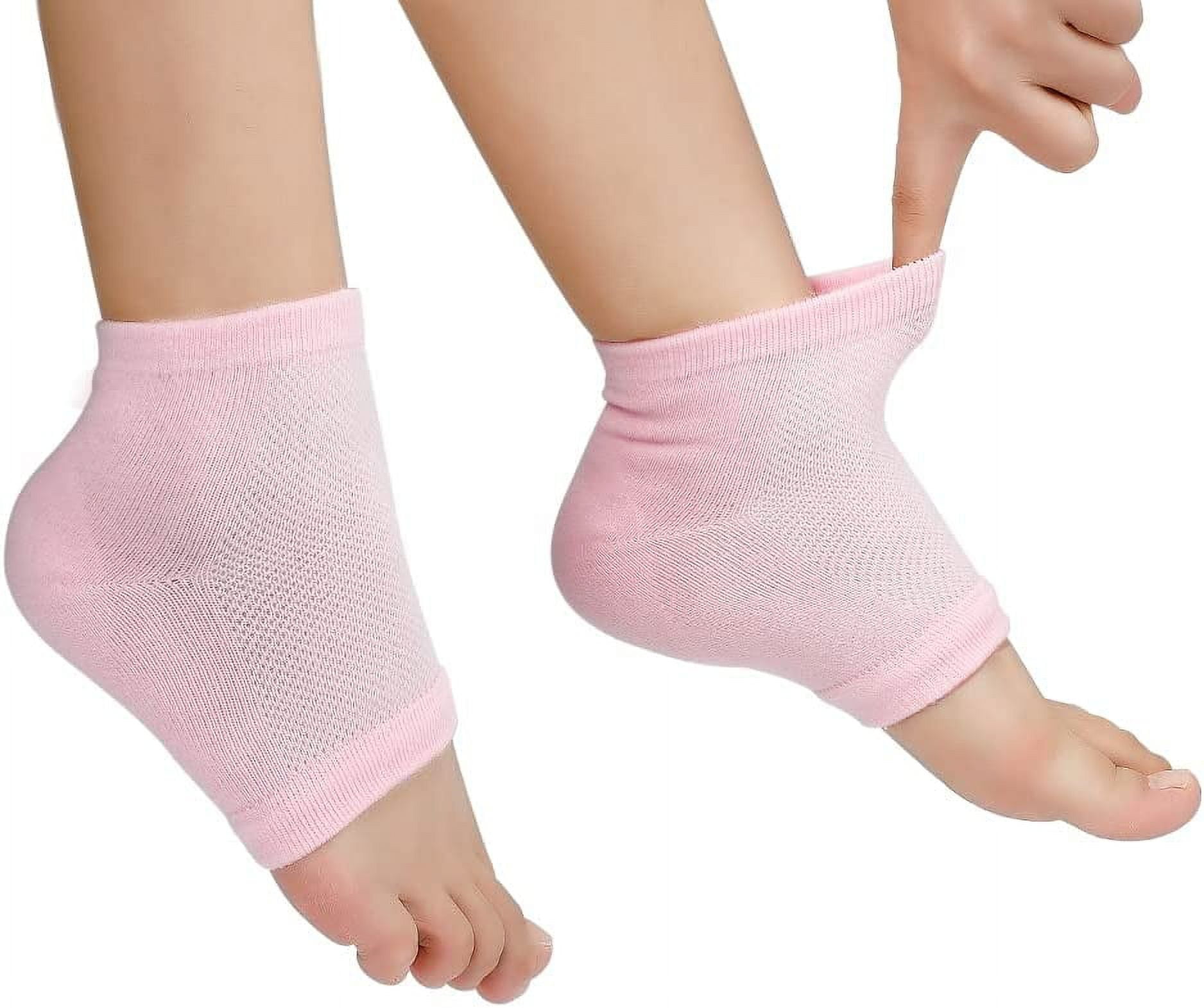 Moisturizing Heel Gel Socks: Heal Dry Cracked Heel Treatment Overnight ...