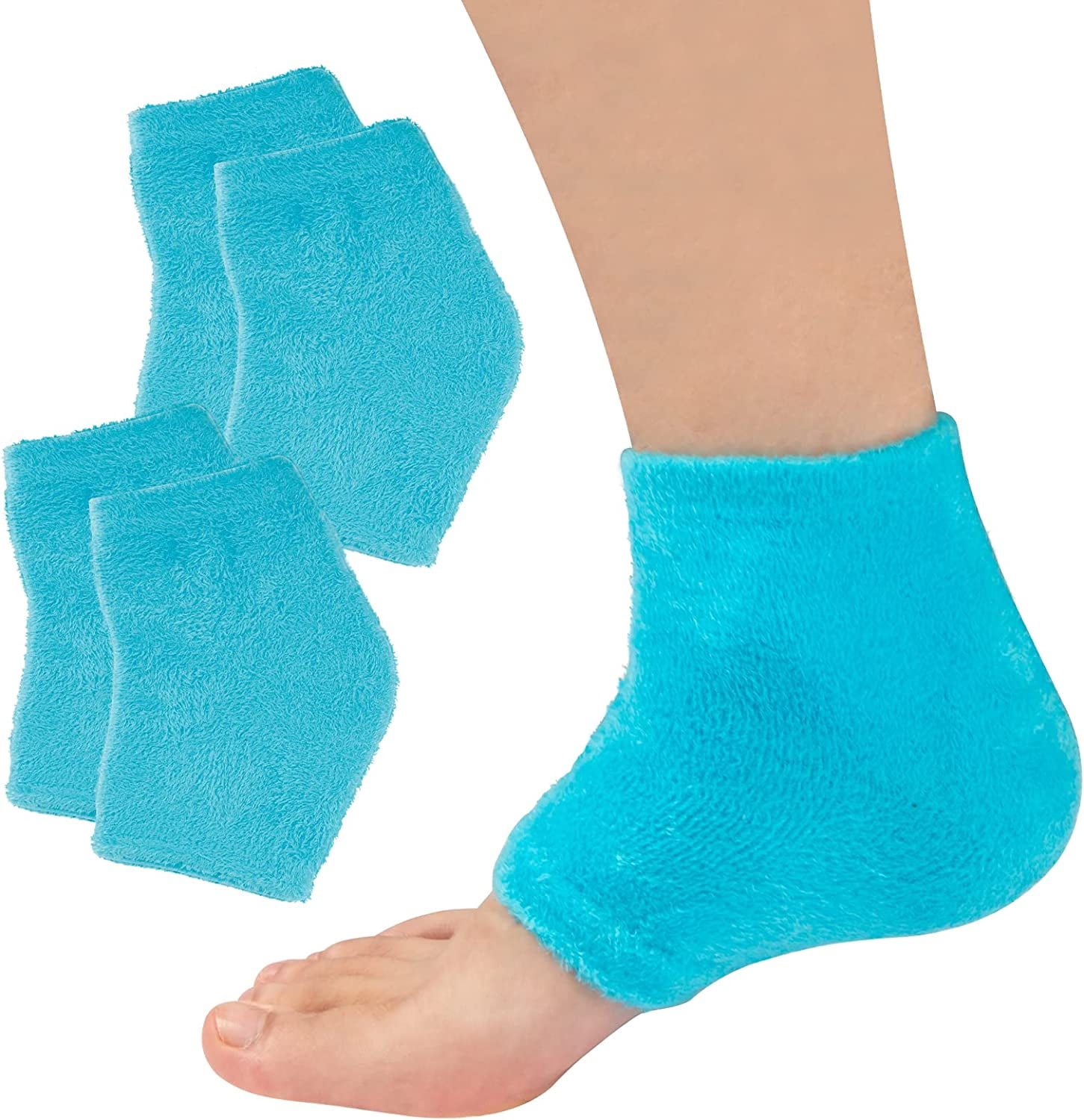 Moisturizing Heel Socks,Skin Softening Footcare Treatment Socks for ...